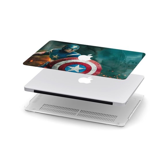 Handmade | Accessories | Marvel Captain America Case For Apple Macbook ...
